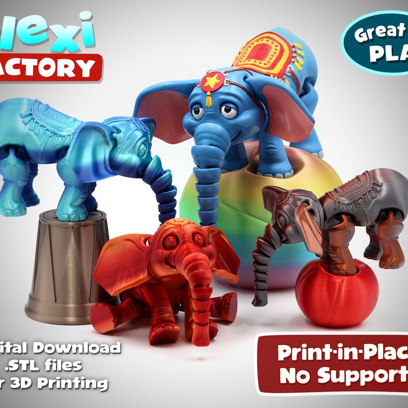 Elephant 3 D Printing - Etsy