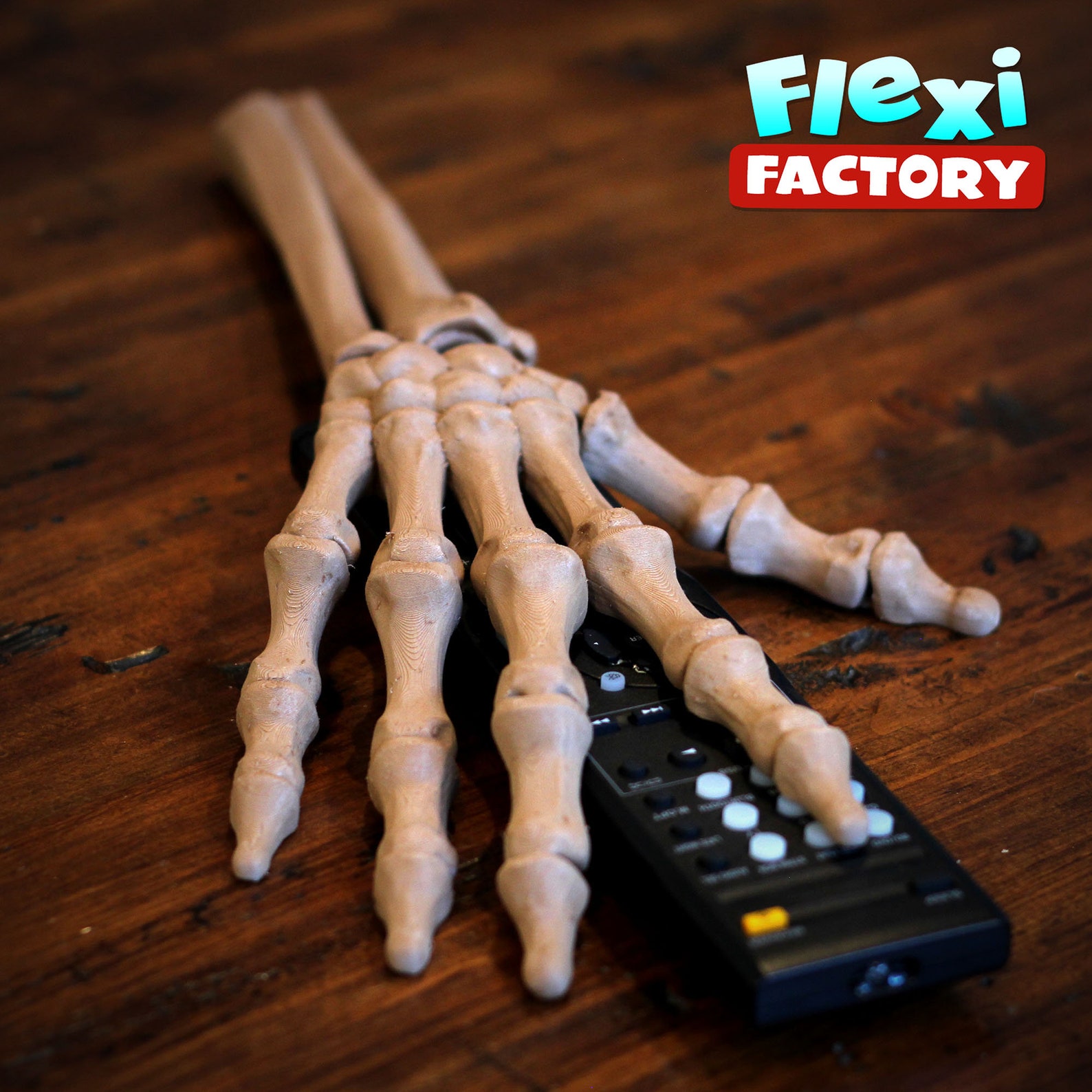 Flexi Print-in-place Skeleton Hand - Etsy