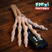 Flexi Print-in-place Skeleton Hand - Etsy