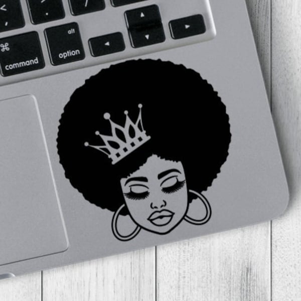 Afro Woman Vinyl Decals - Etsy