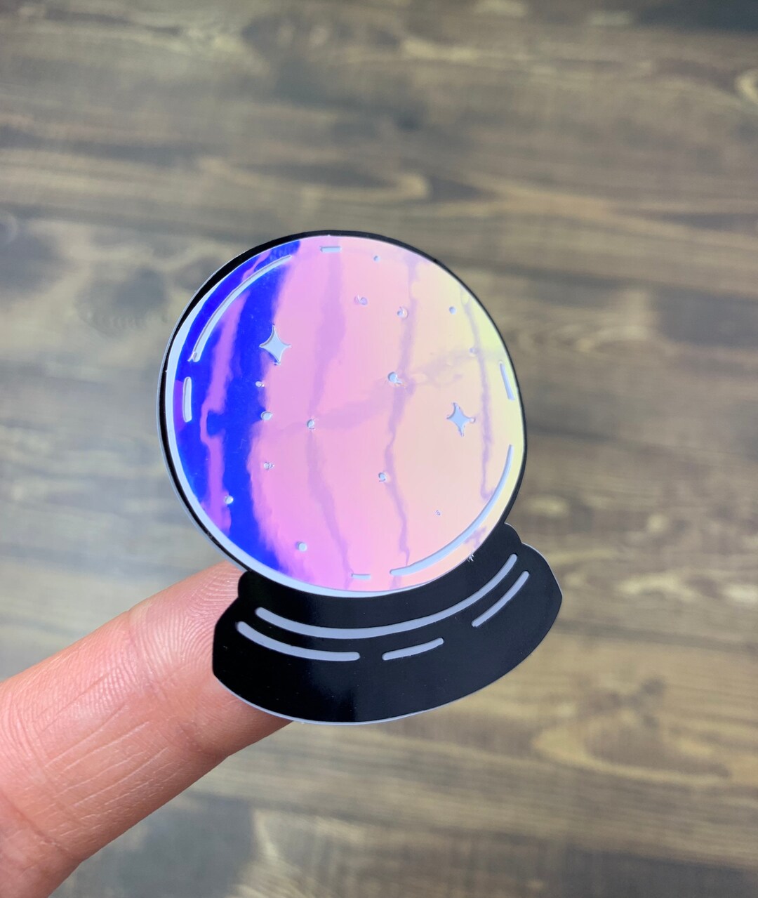 Magic Crystal Ball Vinyl Sticker | Fortune Telling Vinyl Sticker ...
