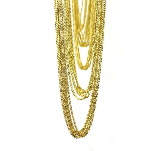 10k Gold Chain - Etsy