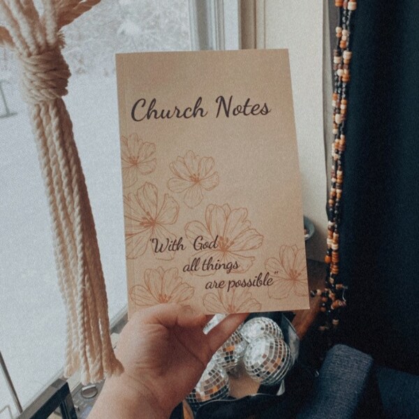 Christian Notebook - Etsy