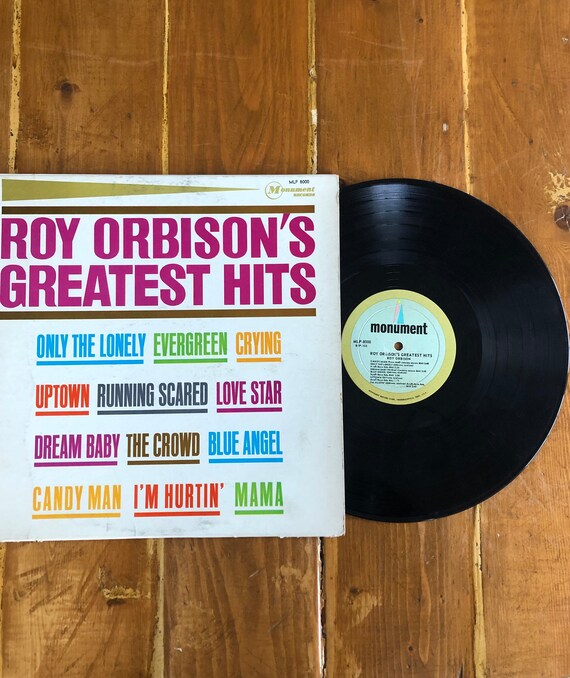 Vintage Roy Orbison 1962 Vinyl Record Roy Orbisons - Etsy