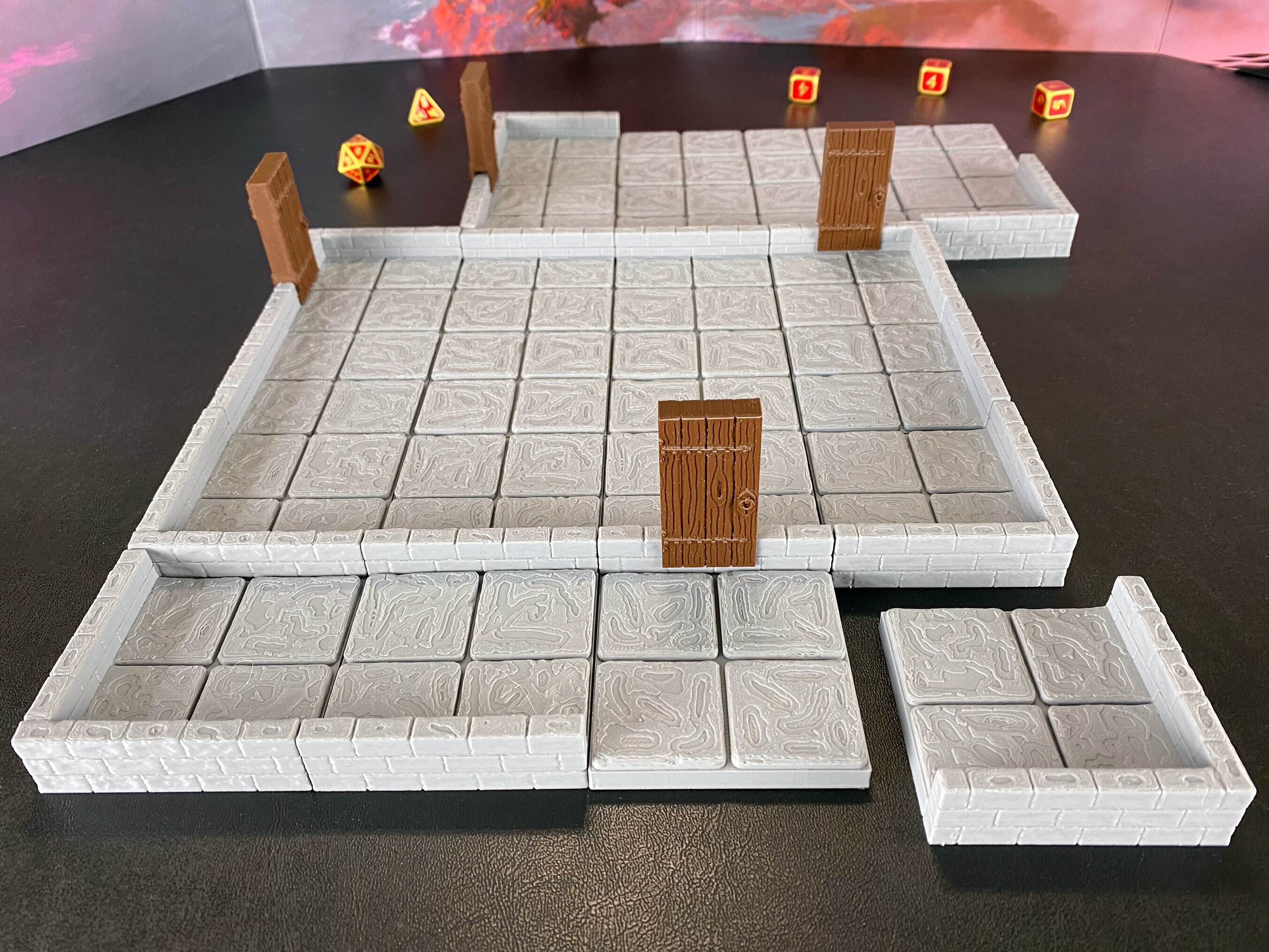 Dungeon Starter MAGNETIC Dungeon Tiles true Tiles for Dungeons ...