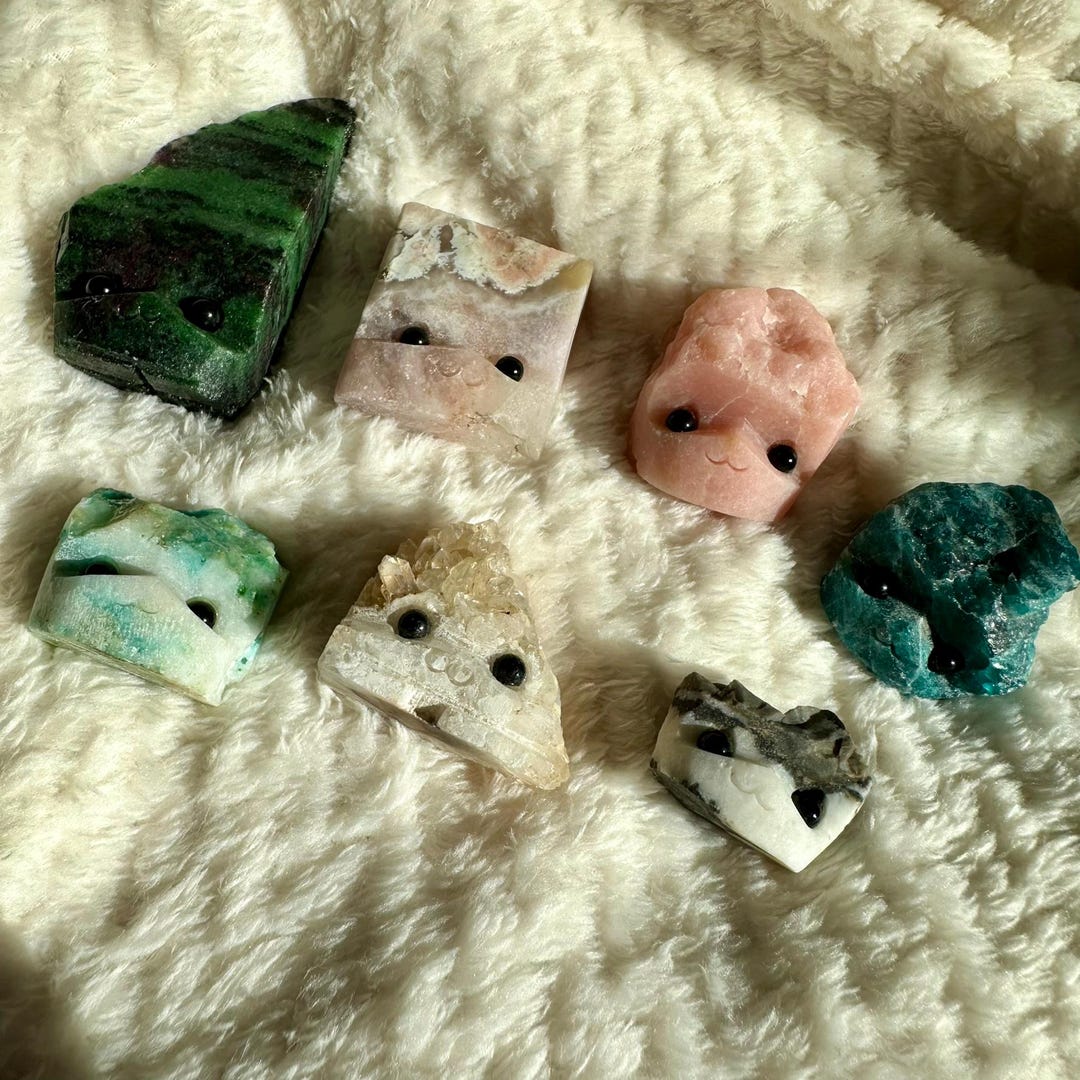 Crystal Pet Rock - Healing Crystals - Crystal Gift - Spiritual Gift ...