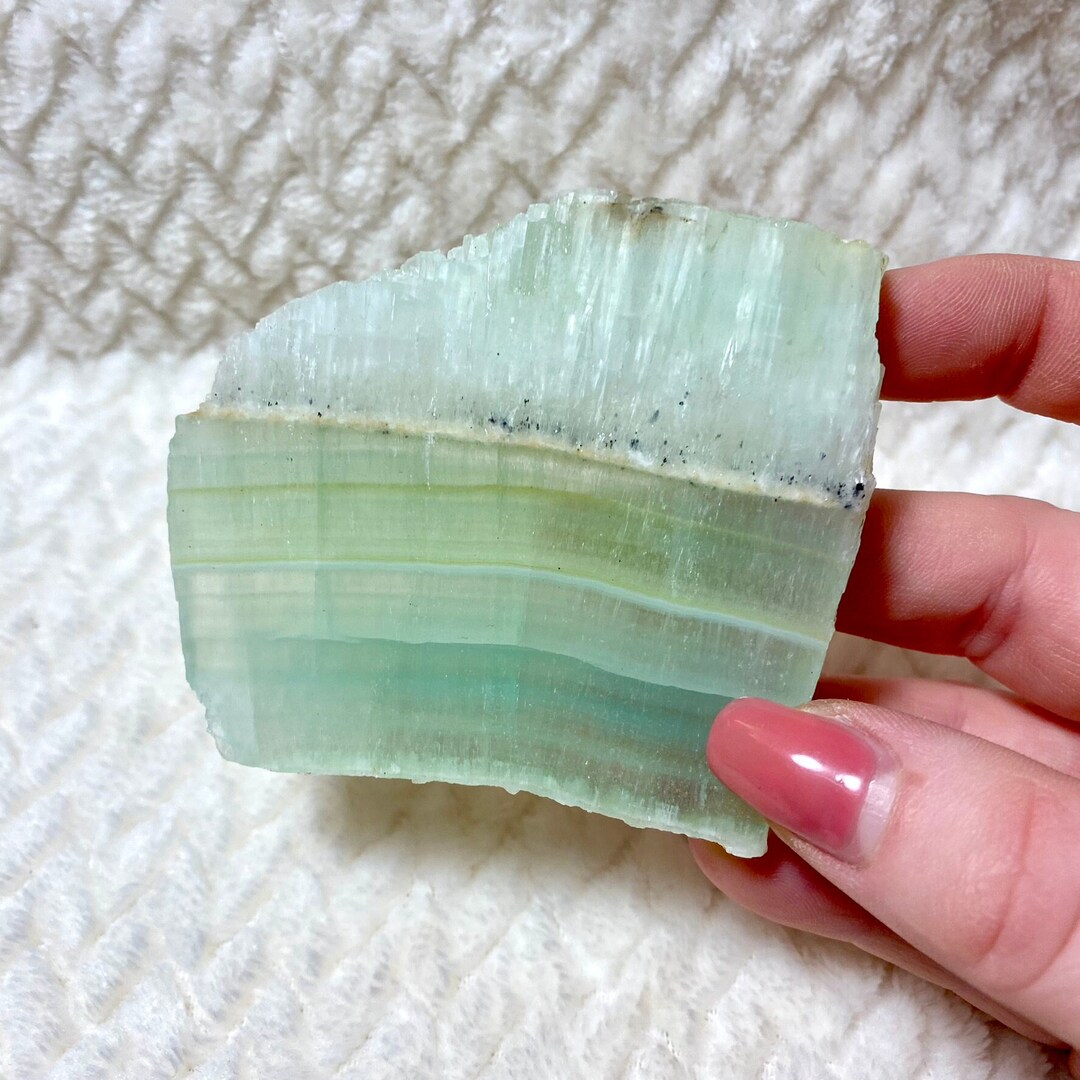 Caribbean Calcite Polished Slab - Crystal - Healing Crystal - Spiritual ...