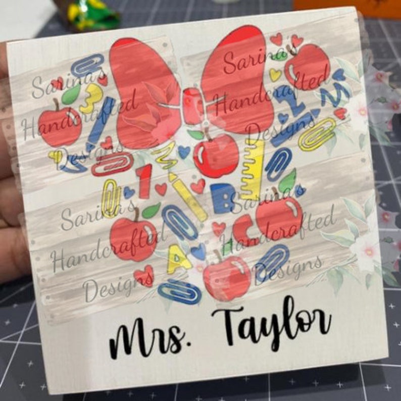 Mickey & Minnie Teachers Day Teacher Appreciation Day - Etsy