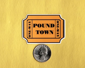 Pound Town Ticket - Etsy