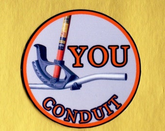 Conduit Sticker - Etsy
