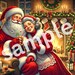Romantic SANTA and Mrs. Claus Celebrating Early With a Cuddle ...