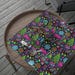 Wrapping Paper, Neon 80s Retro Christmas Holiday Gift, Colorful Unique ...