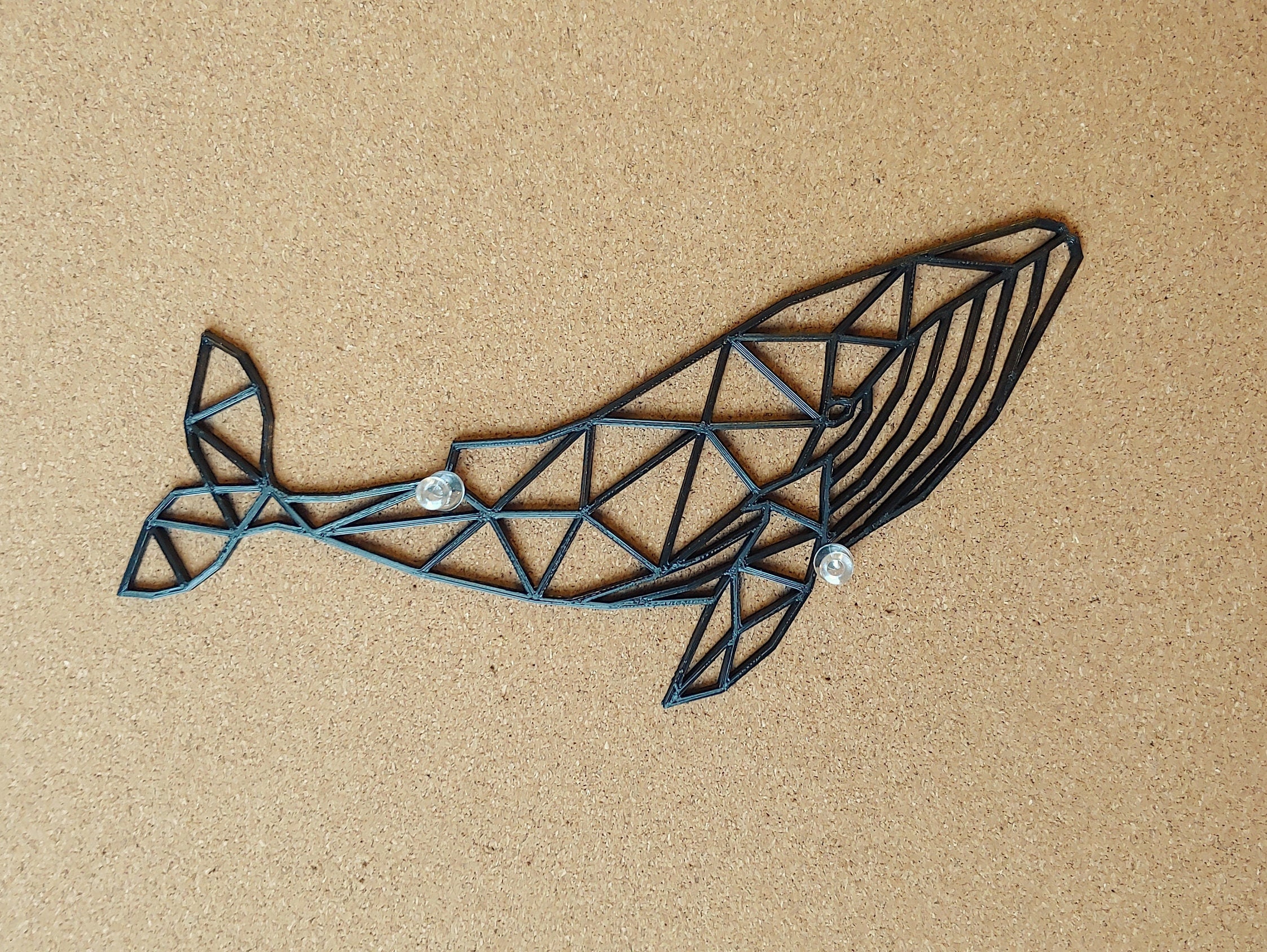 Geometric Whale Wall Art Hanging Decoration Home Decor | Etsy