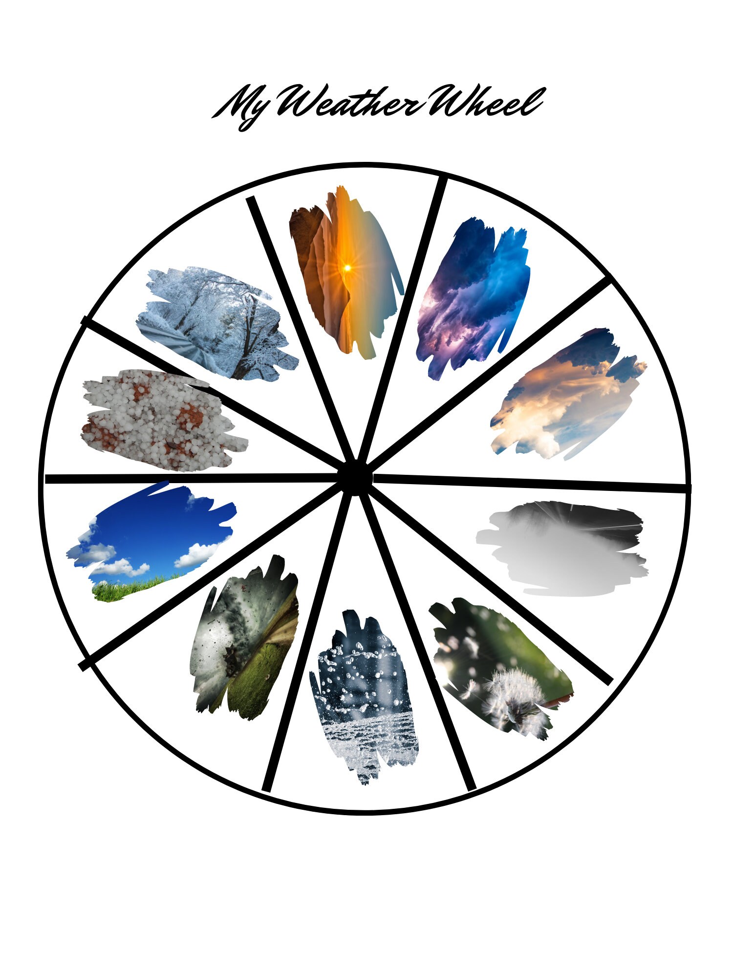 Homeschool Perpetual Weather Calendar, Printable Curriculum, Montessori ...