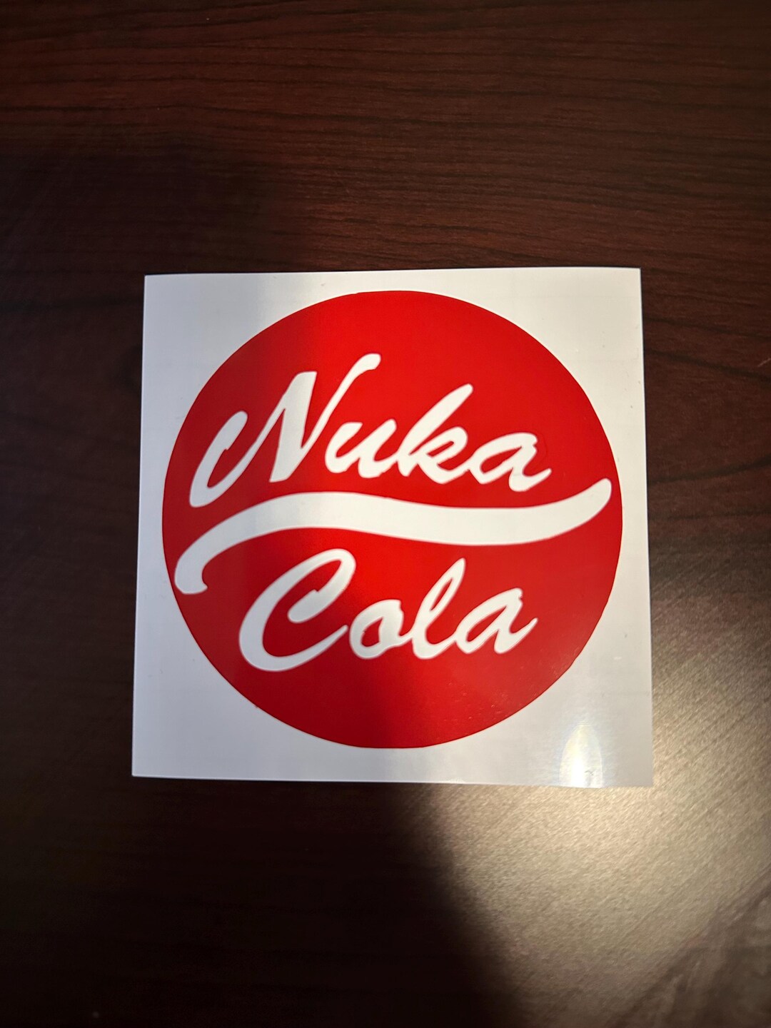 Nuka Cola Bottle Cap Sticker - Etsy