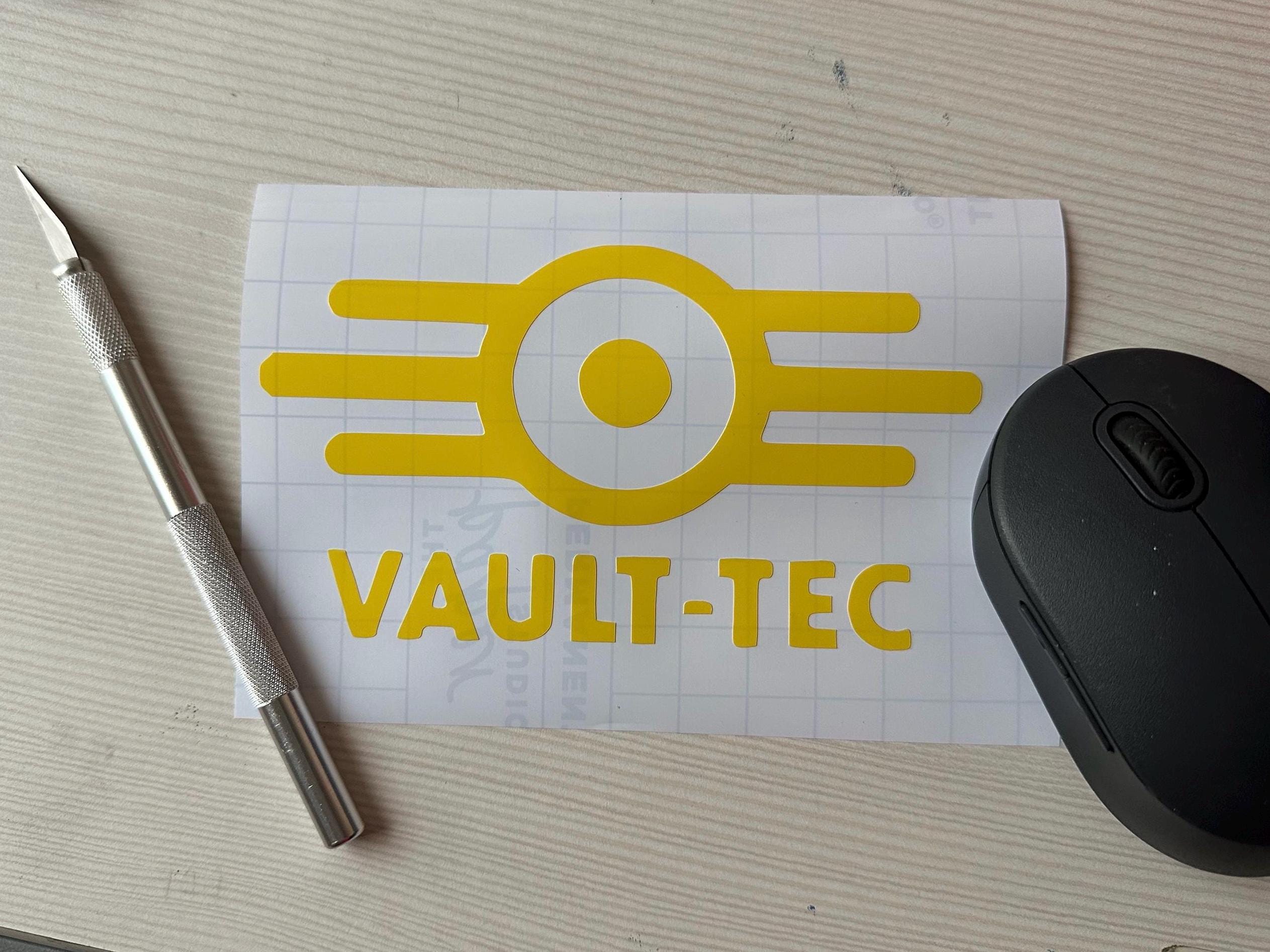 Vault Tech Logo Sticker Fall Out - Etsy