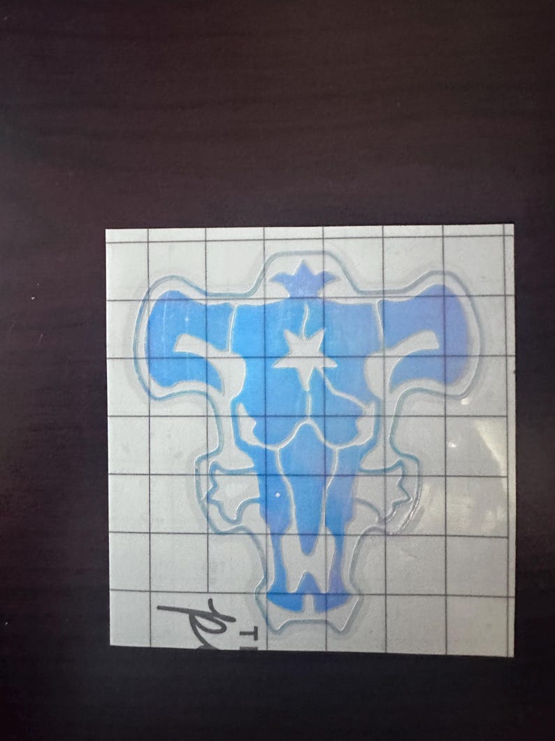 Black Bulls/ Black Clover Sticker - Etsy