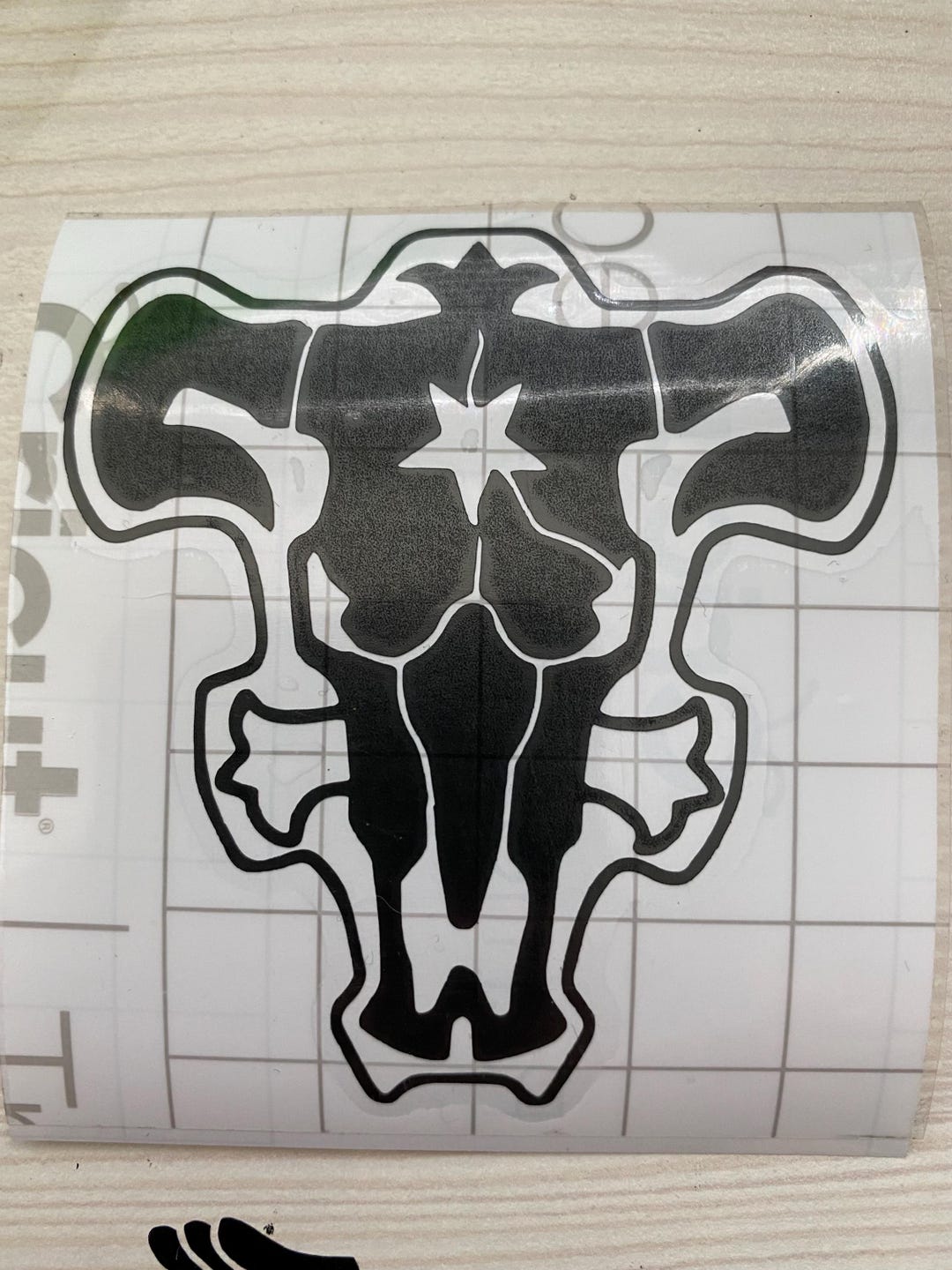 Black Bulls/ Black Clover Sticker - Etsy