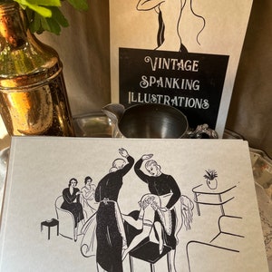Vintage Spanking Illustrations - Etsy