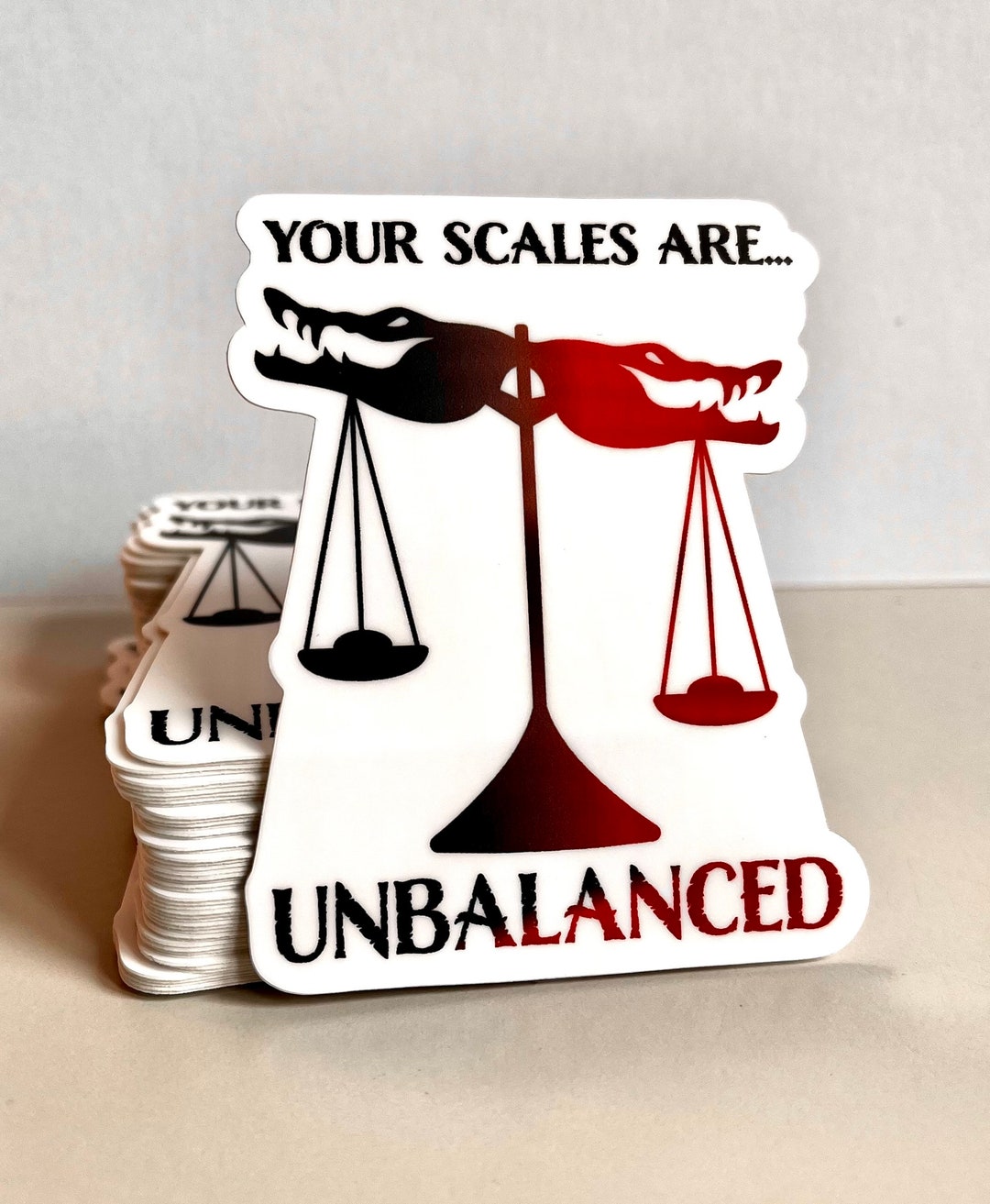 Moon Knight Stickers: Ammit Scales Unbalanced - Etsy