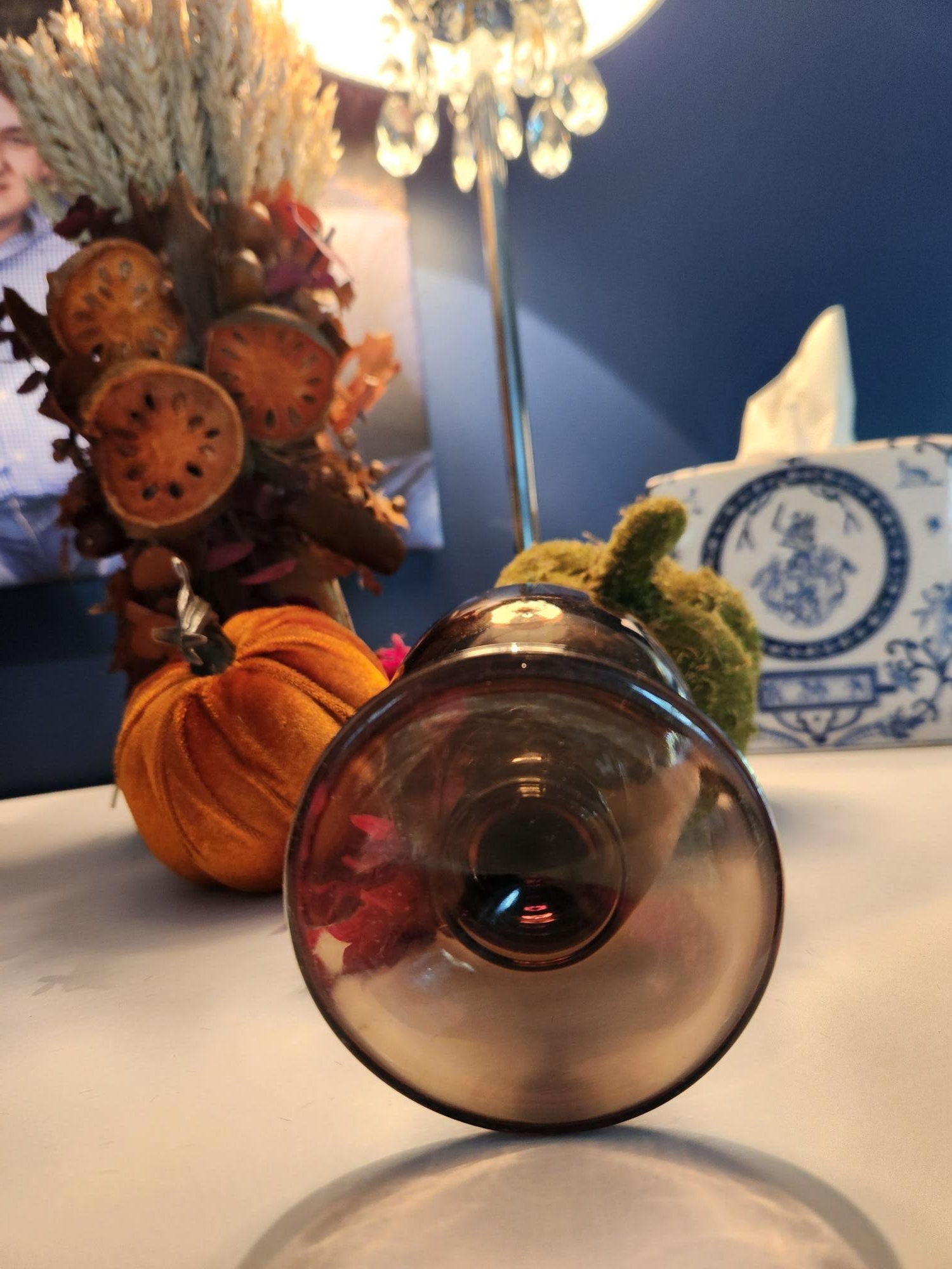 Hoffman House Brown by Imperial Glass-ohio 6 Water Goblet ,fall ...