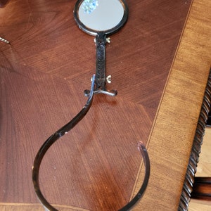 Vintage Chadwick Around the Neck Mirror, Mirror, Makeup Mirror, Mirror ...