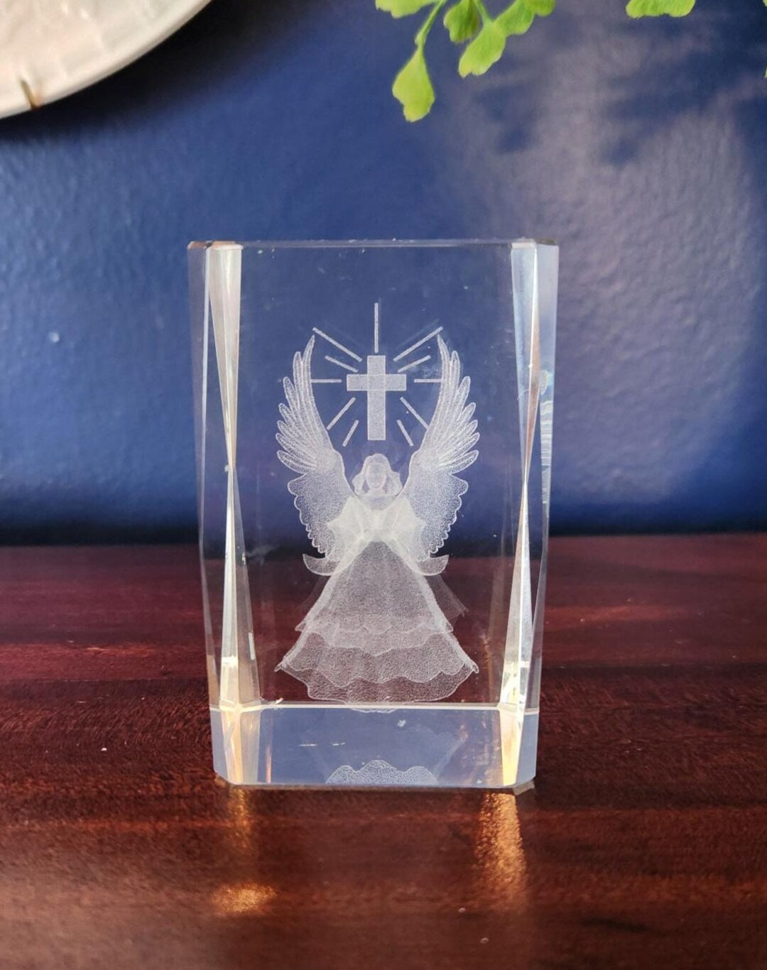 Clear Angel Paperweight Office Decor Desk Decor Home Decor - Etsy