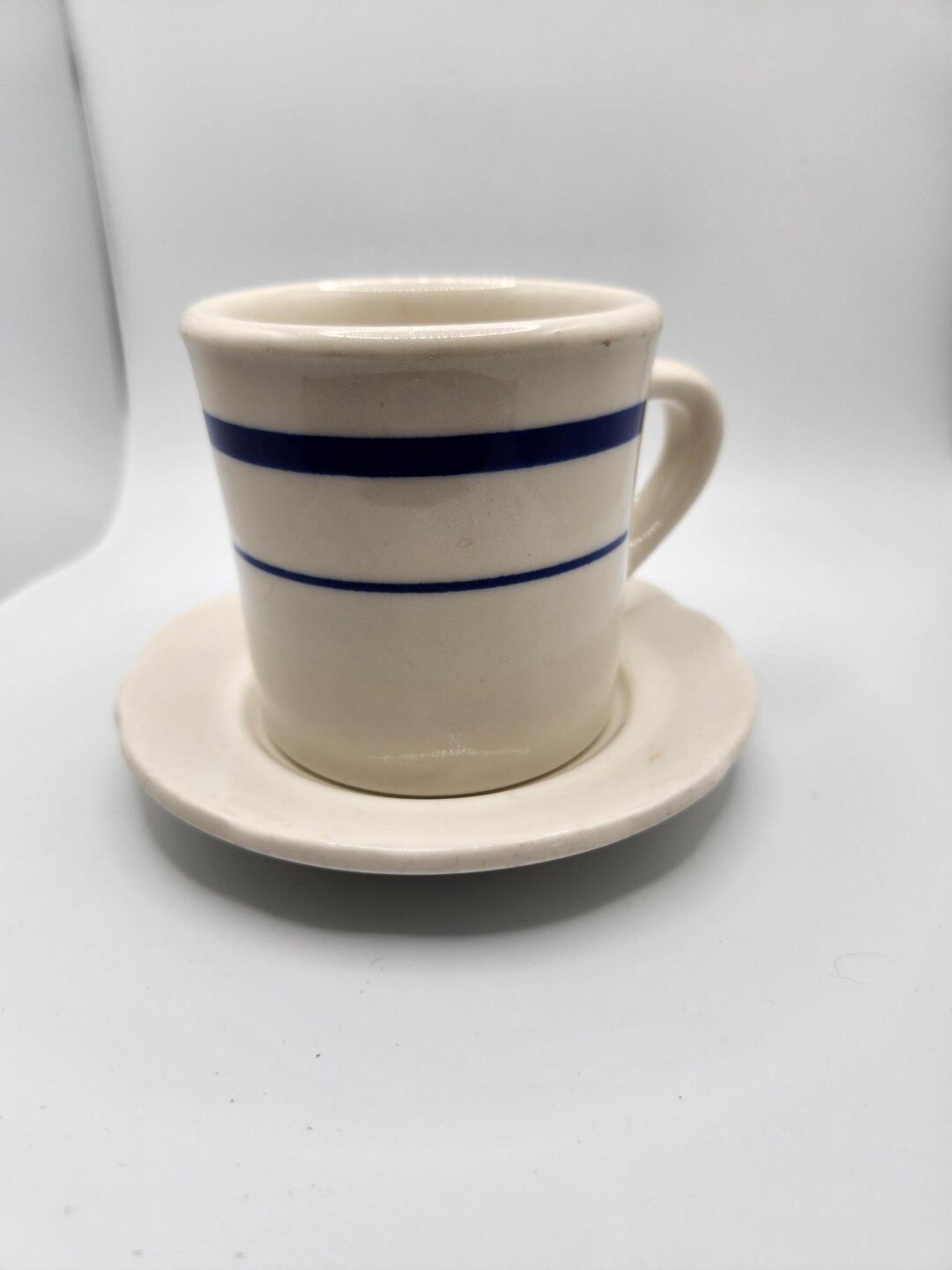 Buffalo China Restaurant Ware Mug and Saucer - Etsy