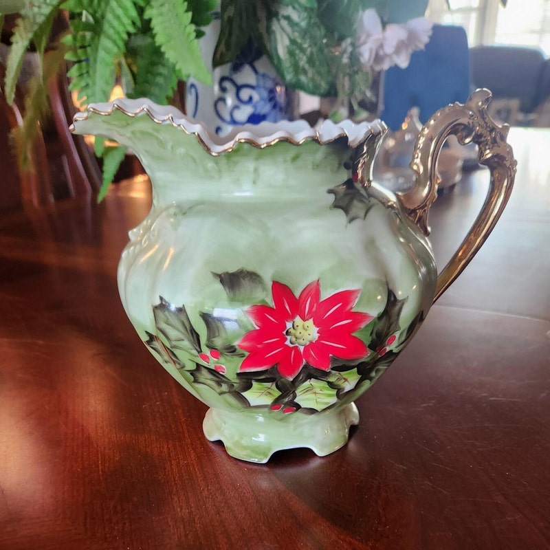 Christmas Pitcher - Etsy