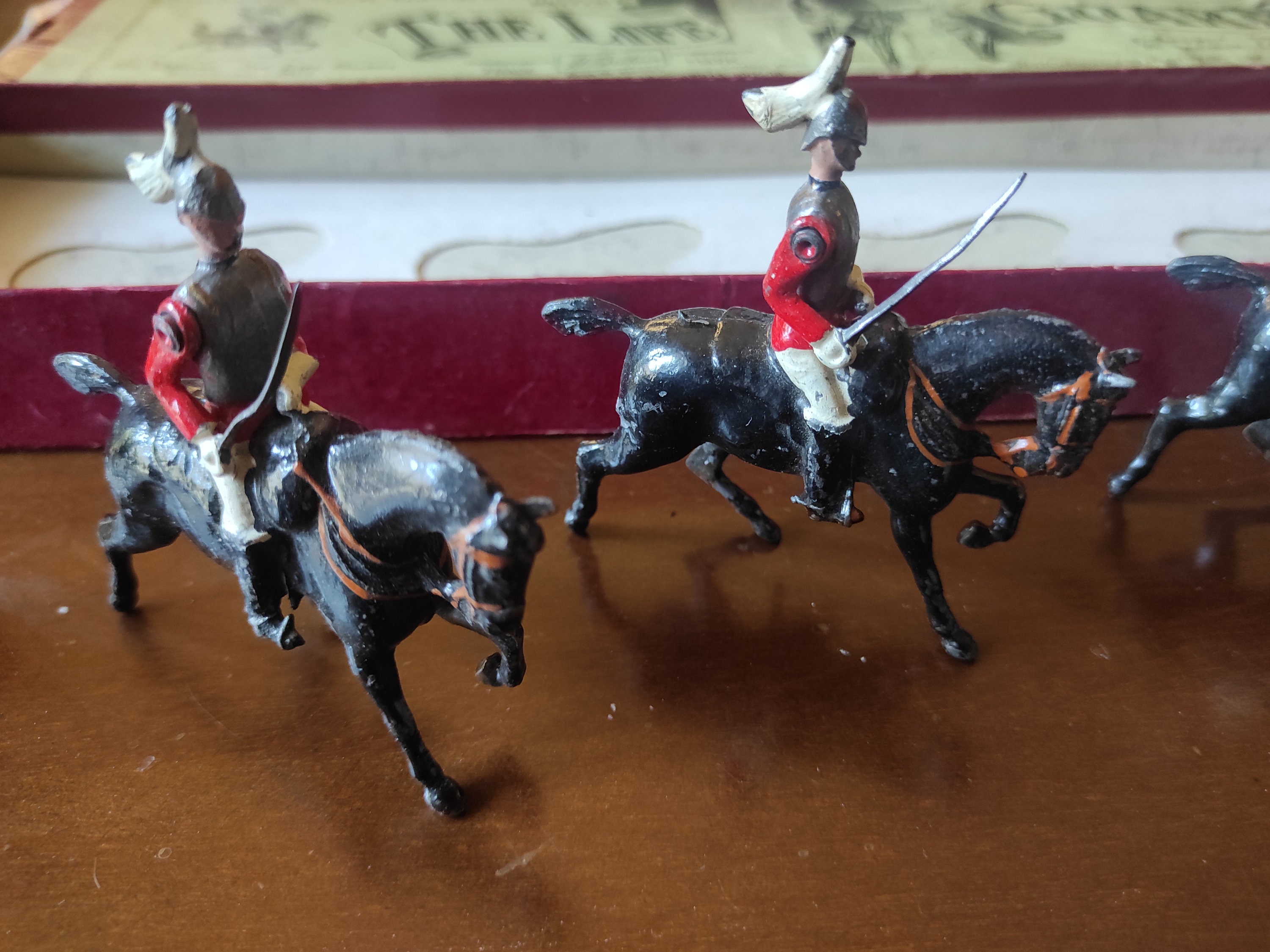 W. Britains Toy Soldiers British Army the Life Guards, Set of 5 British ...