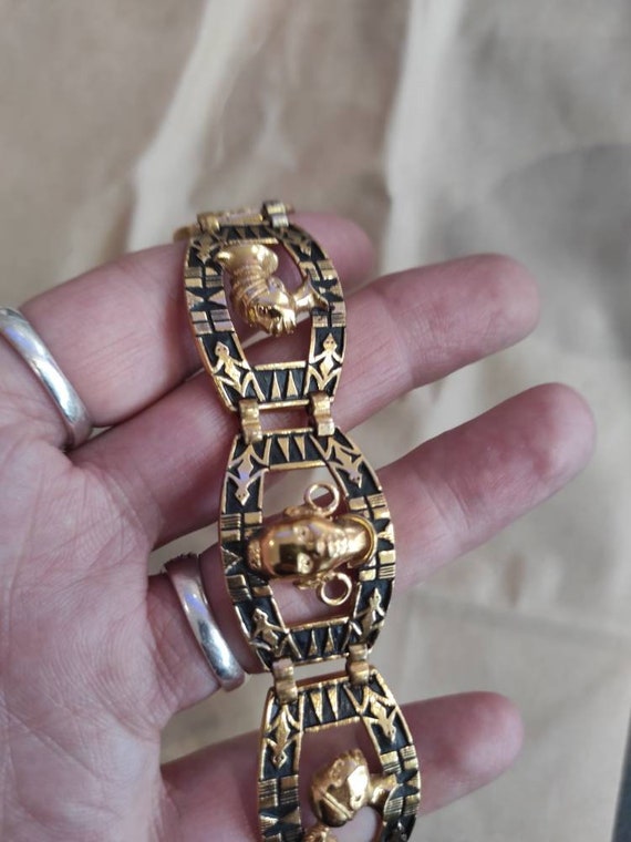 Rare ancient egyptian bracelet with beautiful perform… - Gem