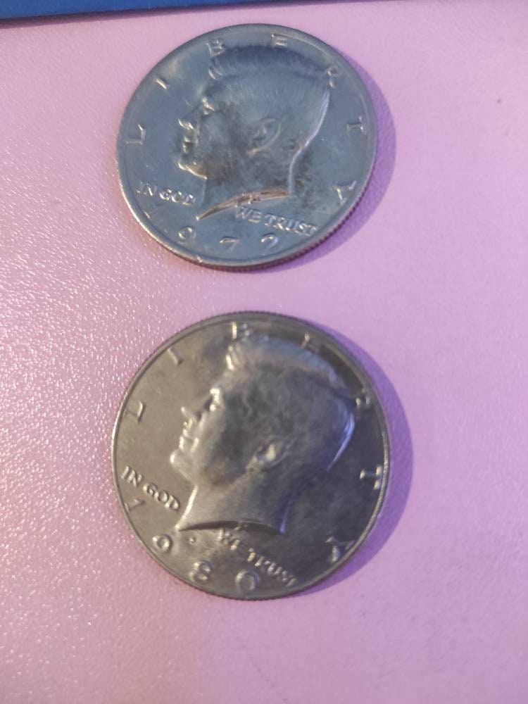 Liberty 1776-1976 EISENHOWER 1971 1972 1980 Half Dollar Coin Vintage ...