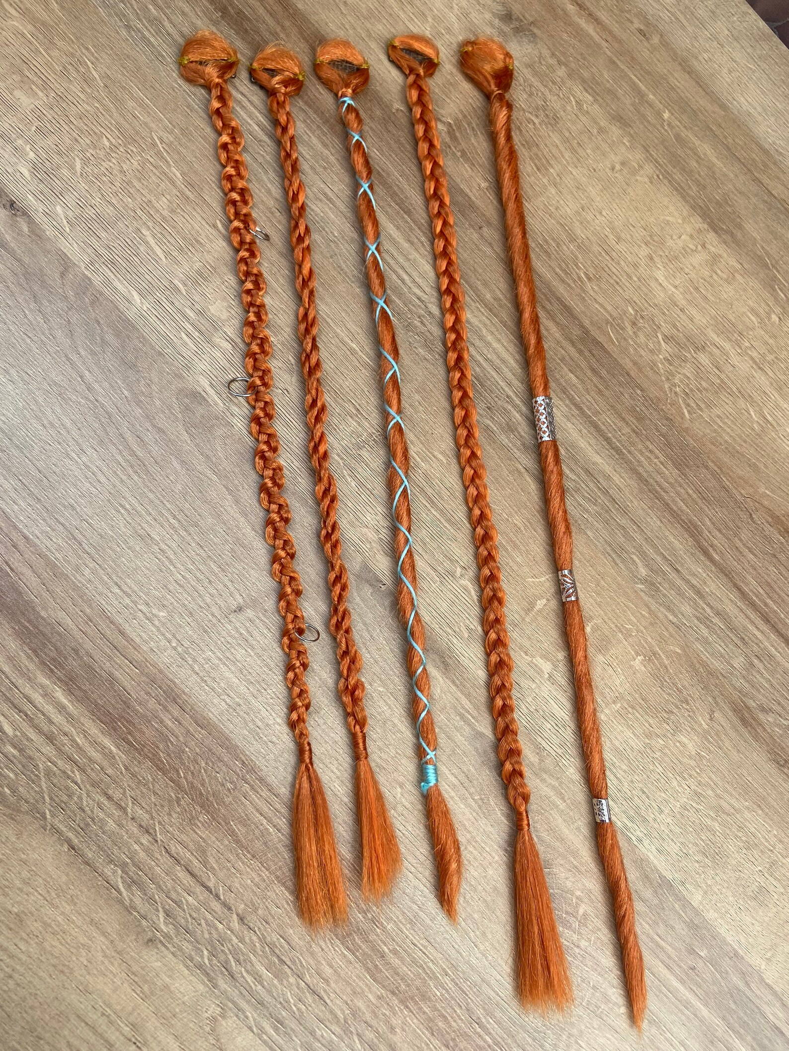 Clip in Dreadlocks and Braids Synthetic CUSTOM MADE - Etsy