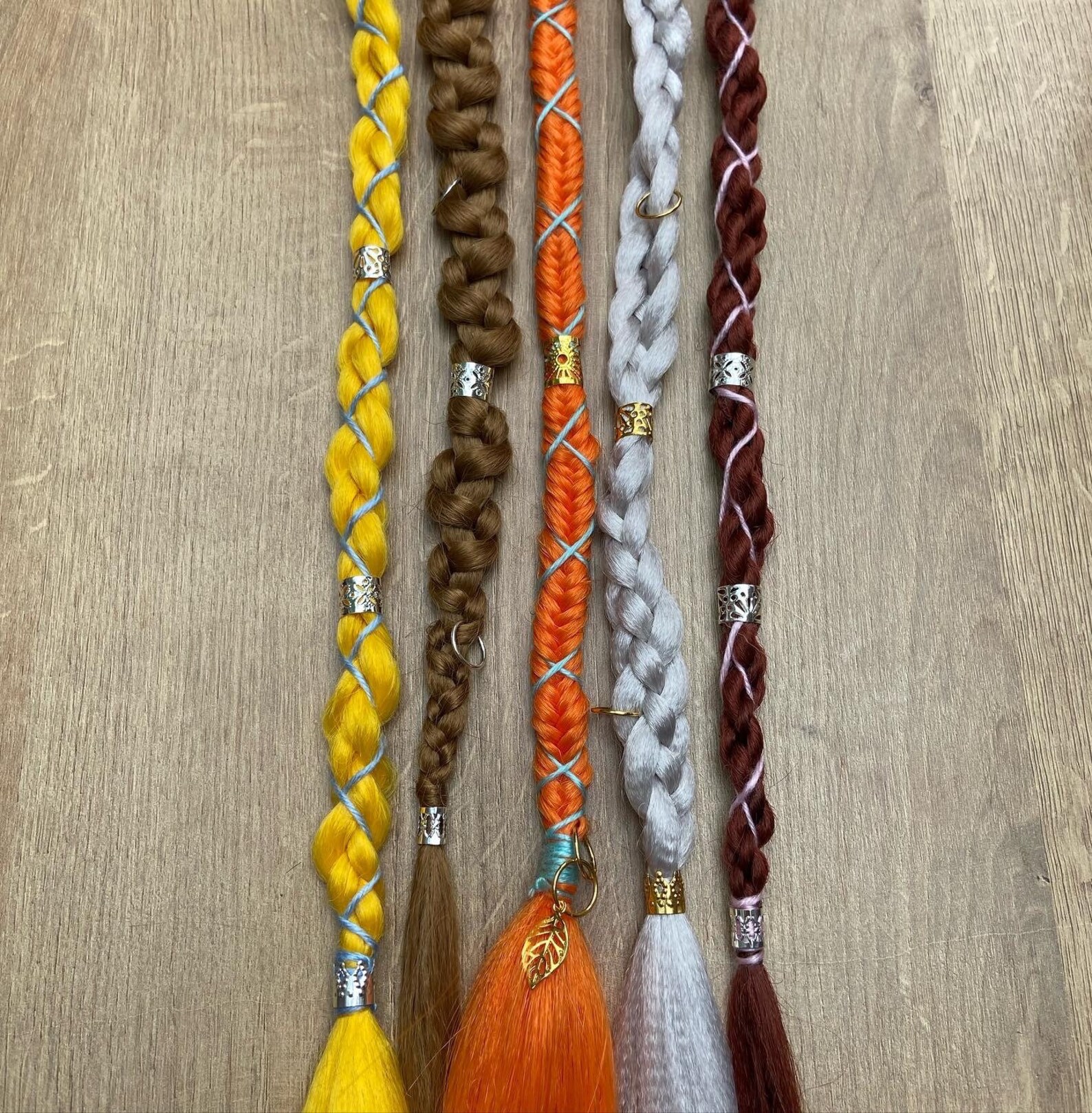 Clip in Dreadlocks and Braids Synthetic CUSTOM MADE - Etsy