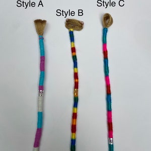 Hair Wraps With Jewellery - Clip in Hair Wraps - Loop Hair Wraps - Hair ...