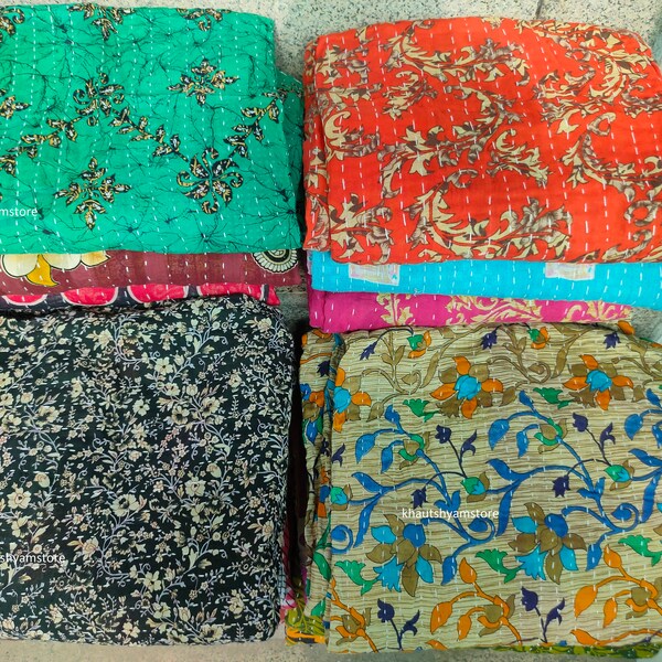 Sari Bedspread - Etsy