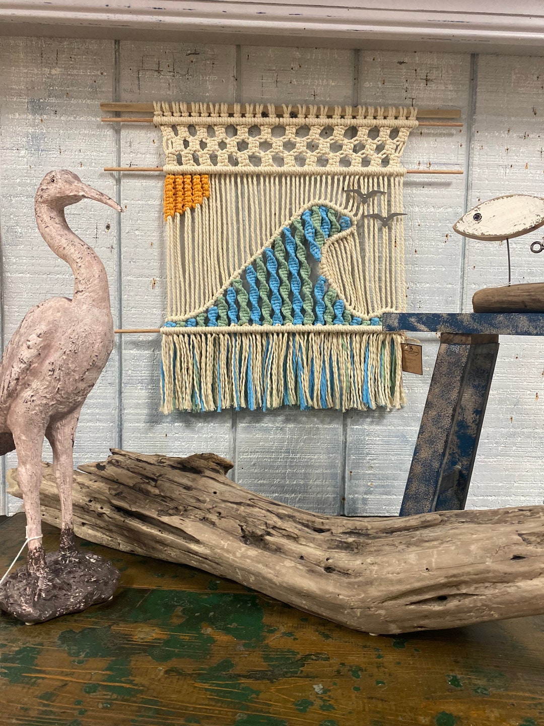 Mini Macrame Wave - Etsy