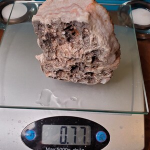 Rough Mexican Crazy Lace Agate Cutter Display Piece. Old-stock - Etsy