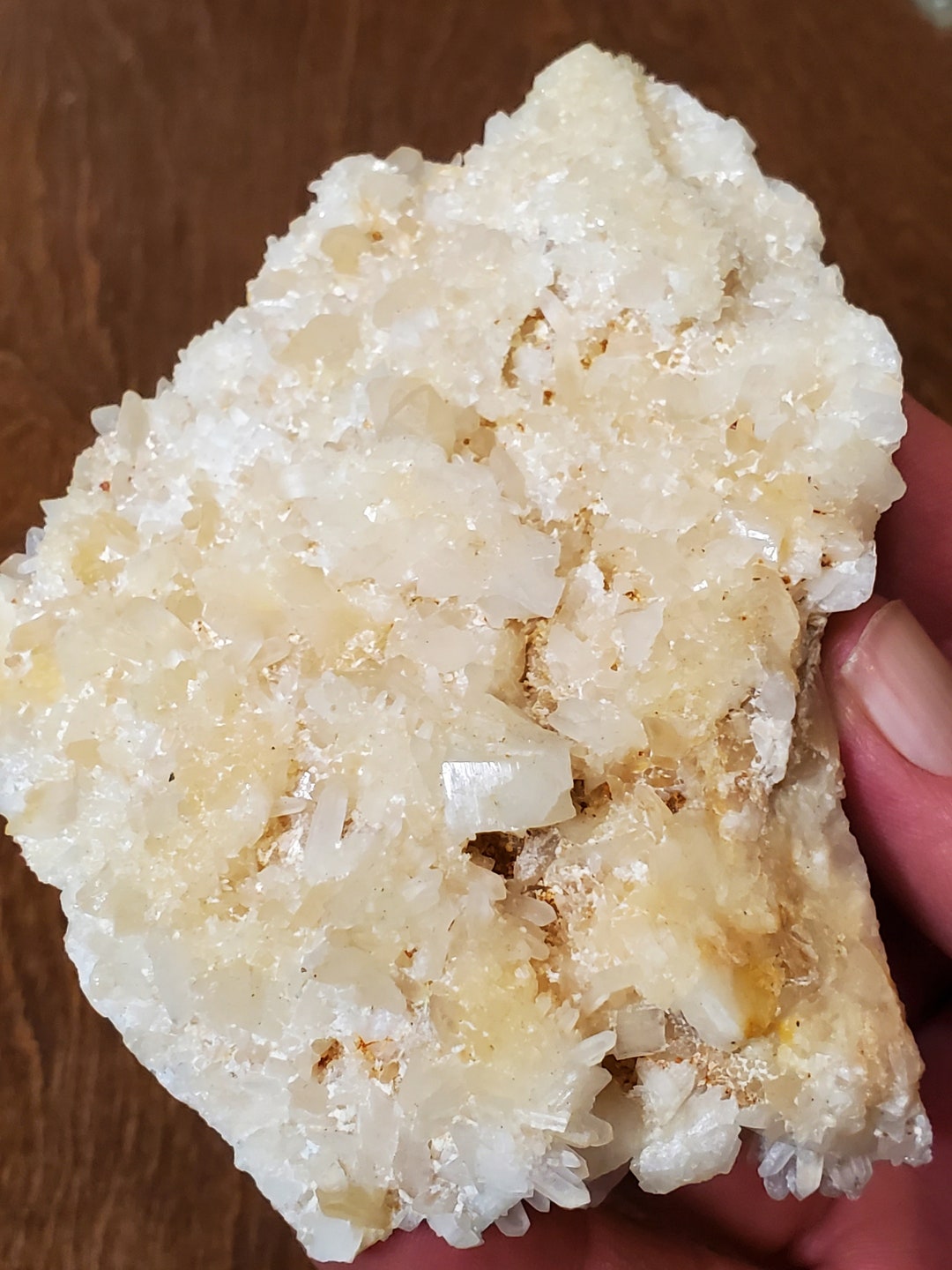 Quartz Crystal and Valencianite W/ Stand, Quartz Clusters With ...