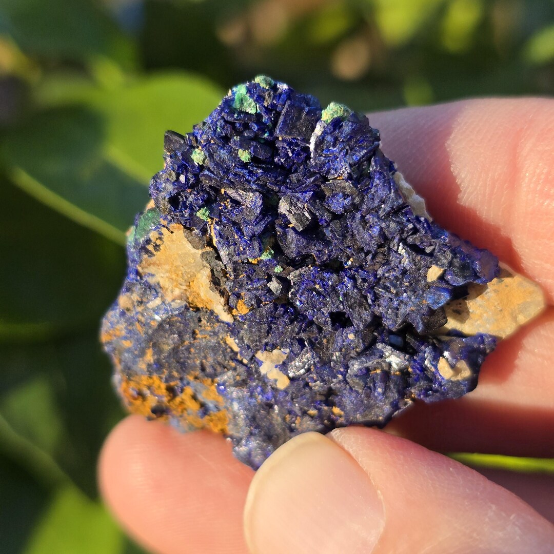Druzy Bisbee Azurite-malachite Specimen, RARE Bisbee Azurite-malachite ...