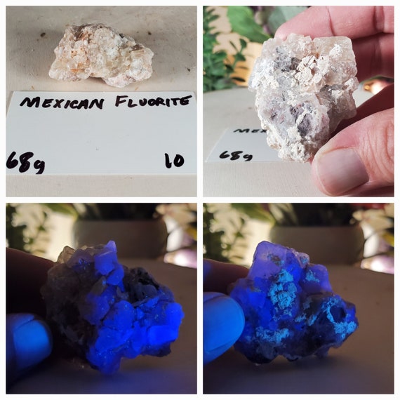 Fluorite Specimen UV reactive Home & Living Home Décor etna.com.pe