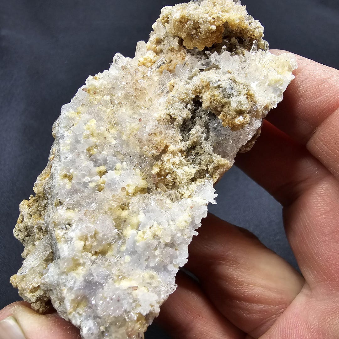 CINNABAR Quartz With UV Reactive Selenite and Blue Aragonite. Mercury ...