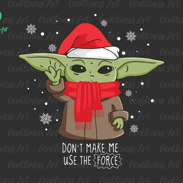 Grogu Christmas Svg - Etsy