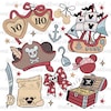 Pirate Alphabet & Number PNG: Birthday Font (digital File) - Etsy Canada