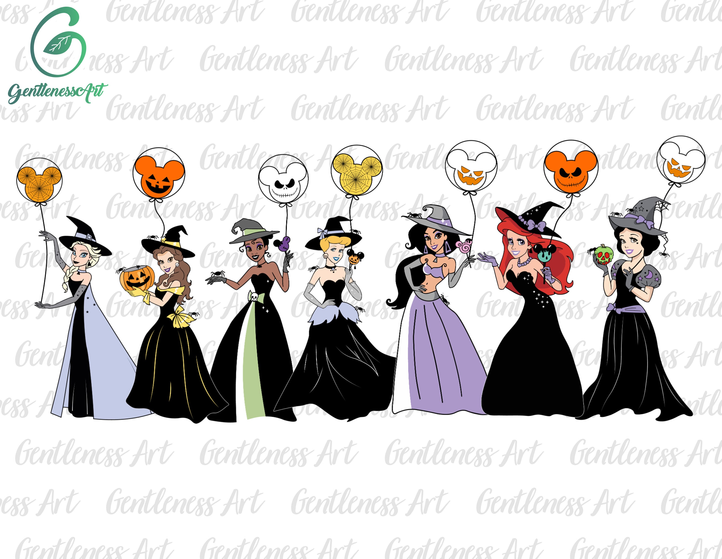 Halloween Disney Princesses