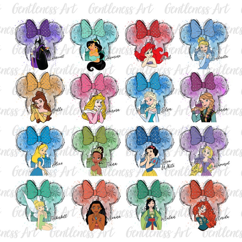 Bundle Princess Trip 2025 Png, Family Vacation Png, Friend Squad Png ...