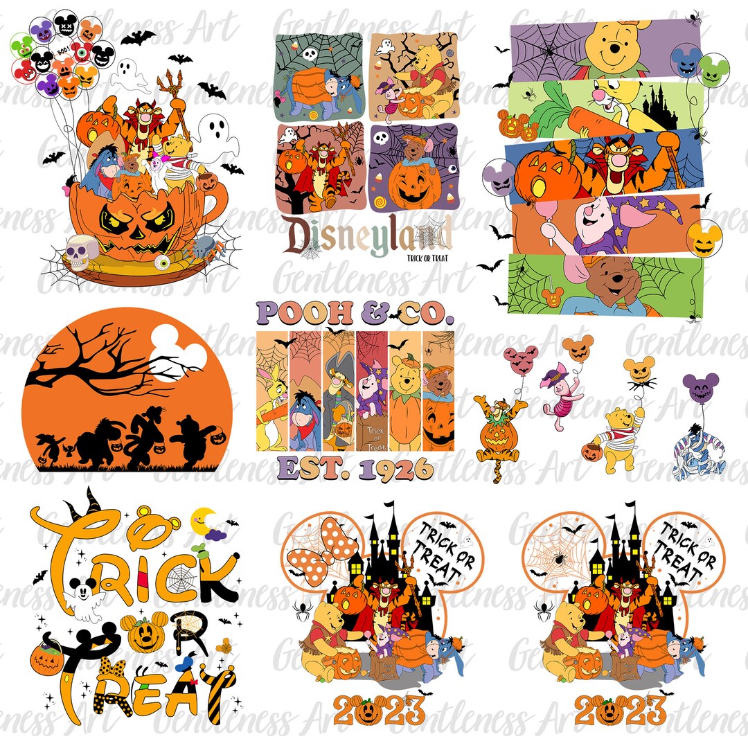 Halloween PNG Bundle Halloween SVG Spooky Season Png Trick - Etsy