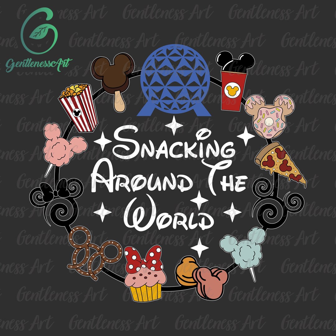 Snacking Around the World Svg, Drinks and Foods Svg, Snackgoal Svg ...