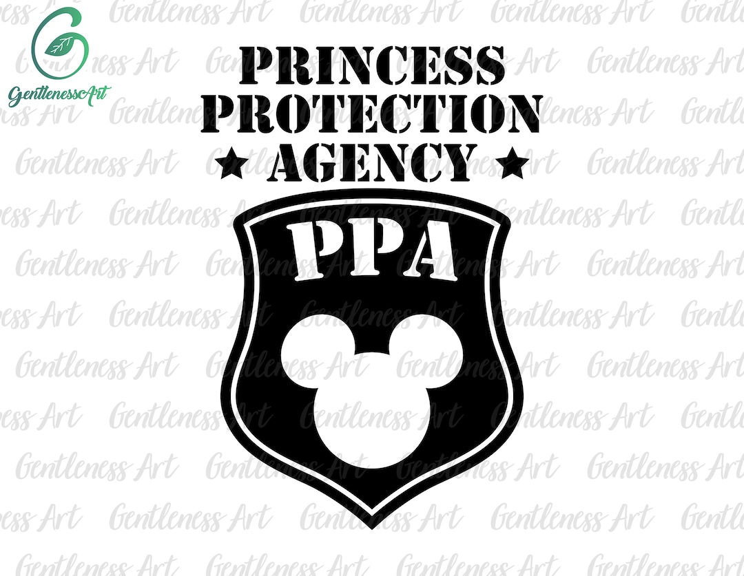 Princess Protection Agency Svg, Boyfriend Security Svg, Funny Dad Svg ...