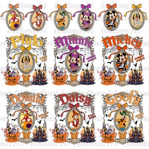 10+ Halloween Cartoon Png Bundle, Mouse Sooky Season Png, Trick or ...